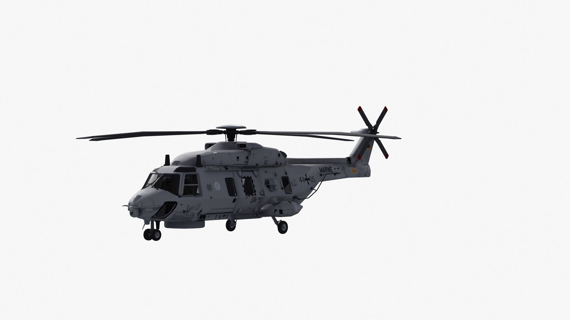 NH90 Helicopter NFH 3D model | CGTrader