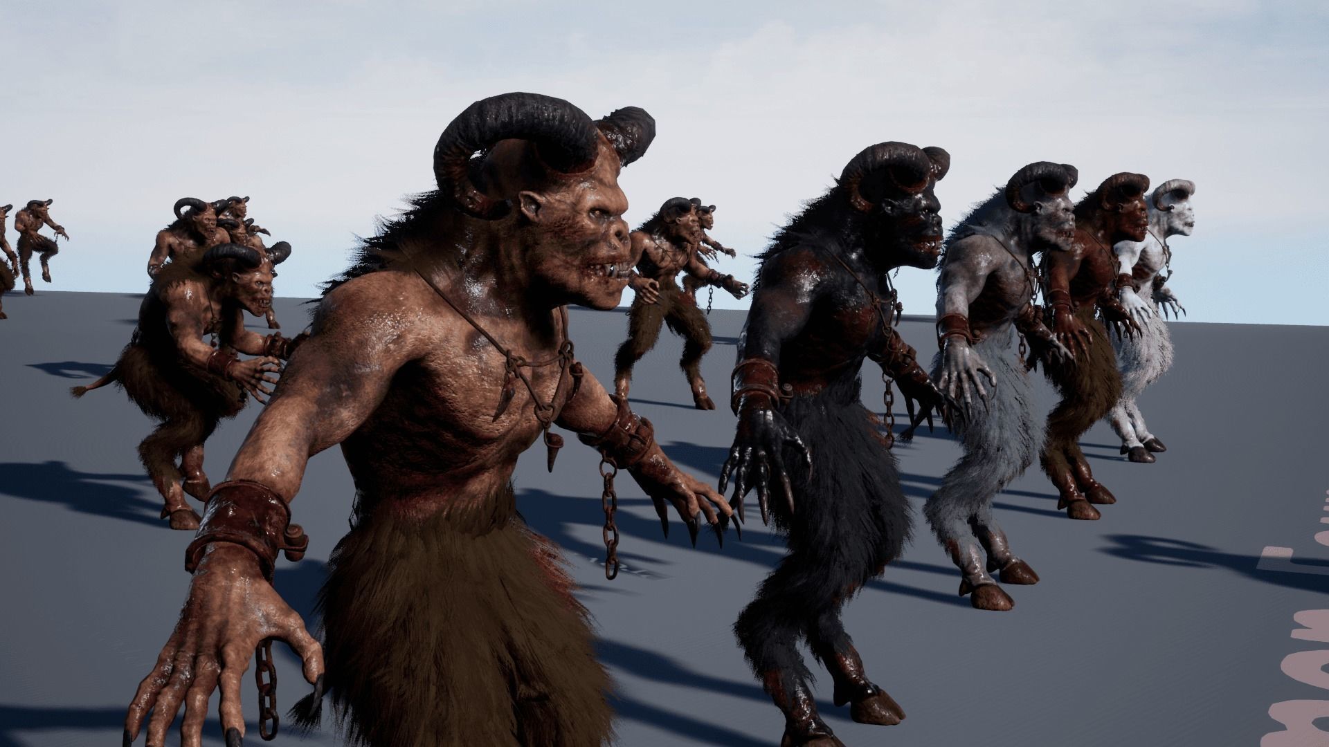 3D model Demon Faun VR / AR / low-poly | CGTrader