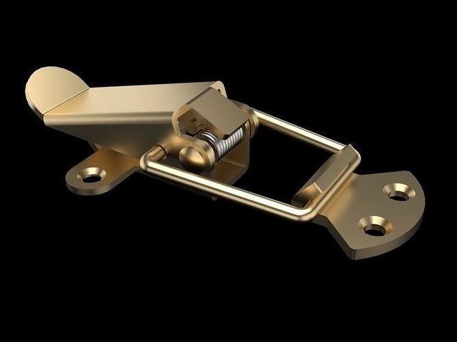 Duckbill Spring 3D model | CGTrader