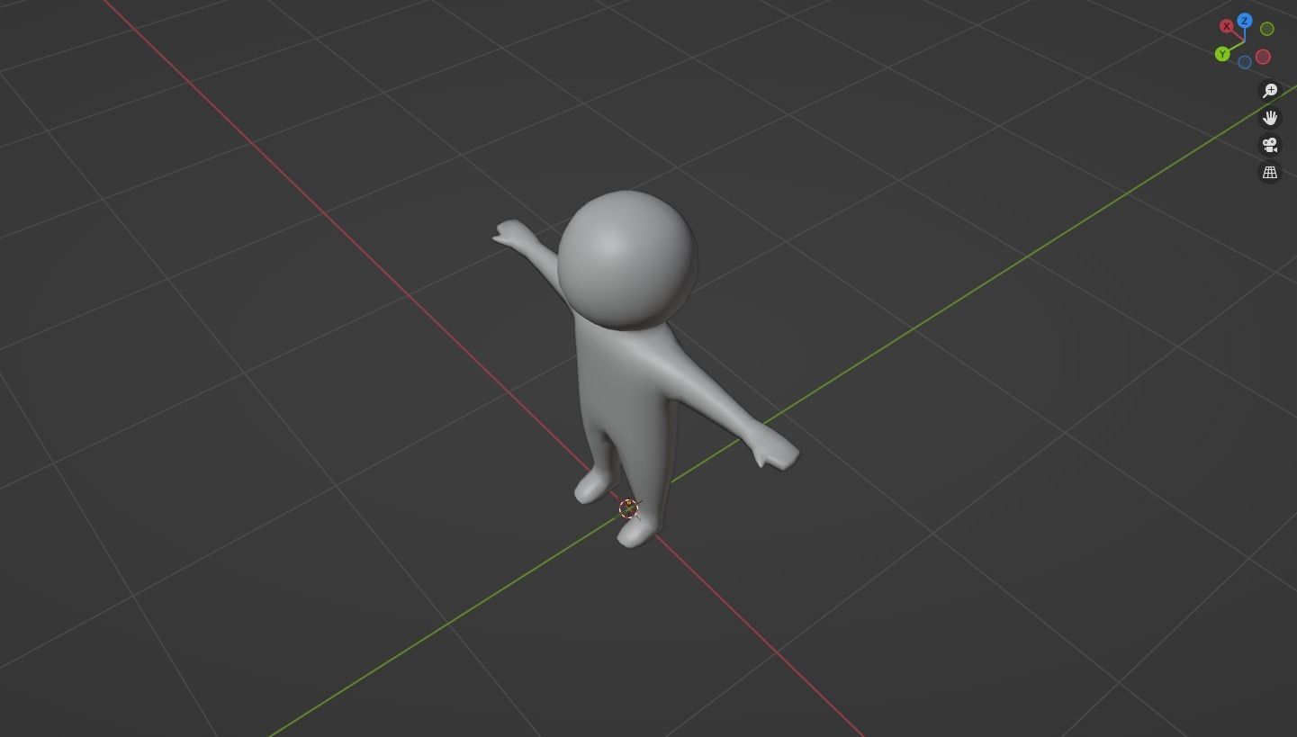 3D model Lowpoly Stickman 3D Model person VR / AR / low-poly | CGTrader