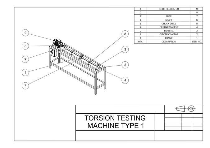 Torsion Testing Machine 3D model 3D printable | CGTrader