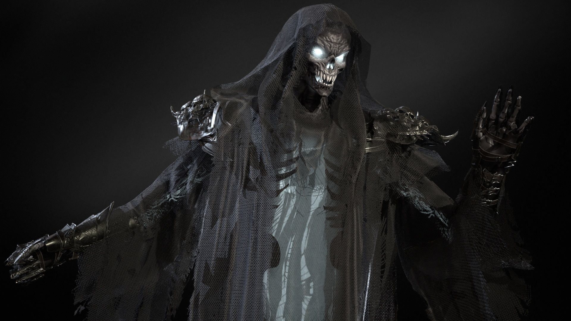 3D model Ripper ghost VR / AR / low-poly | CGTrader