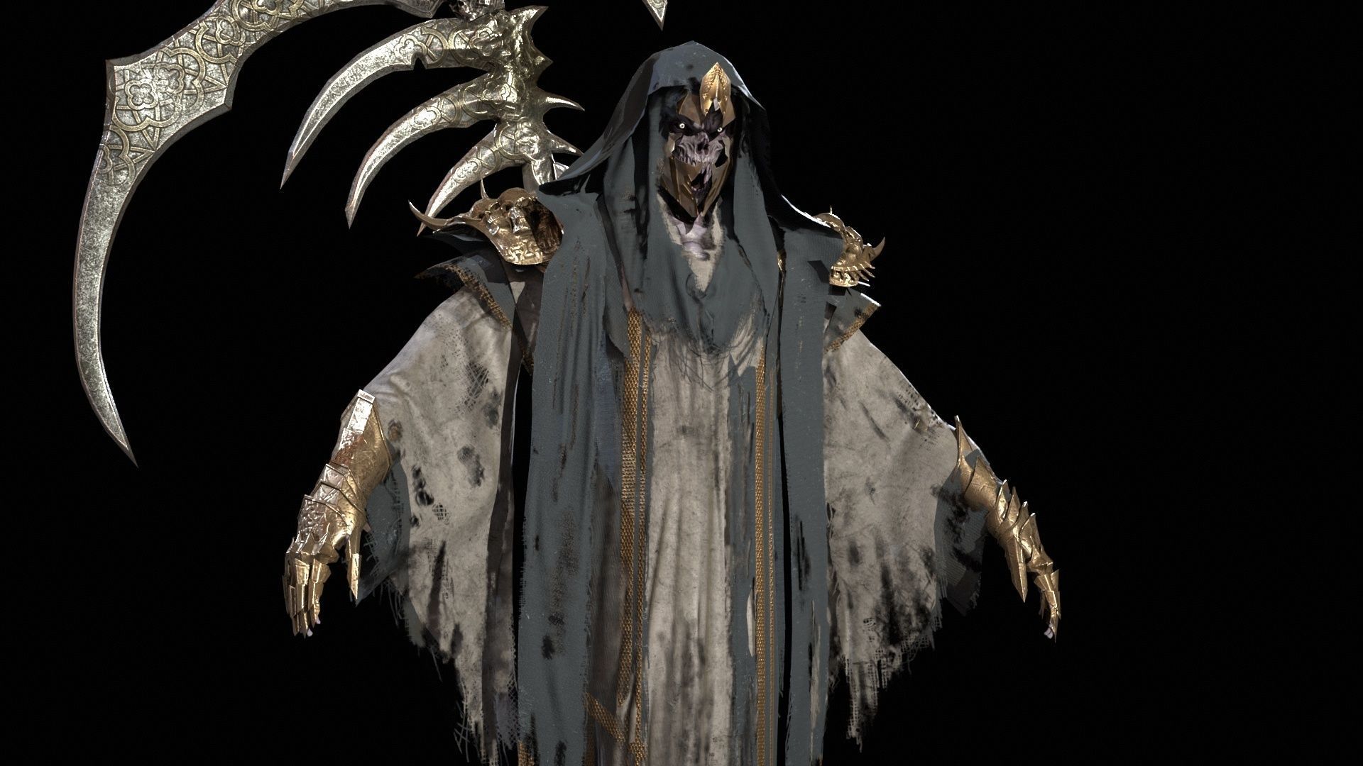 3D model Ripper ghost VR / AR / low-poly | CGTrader