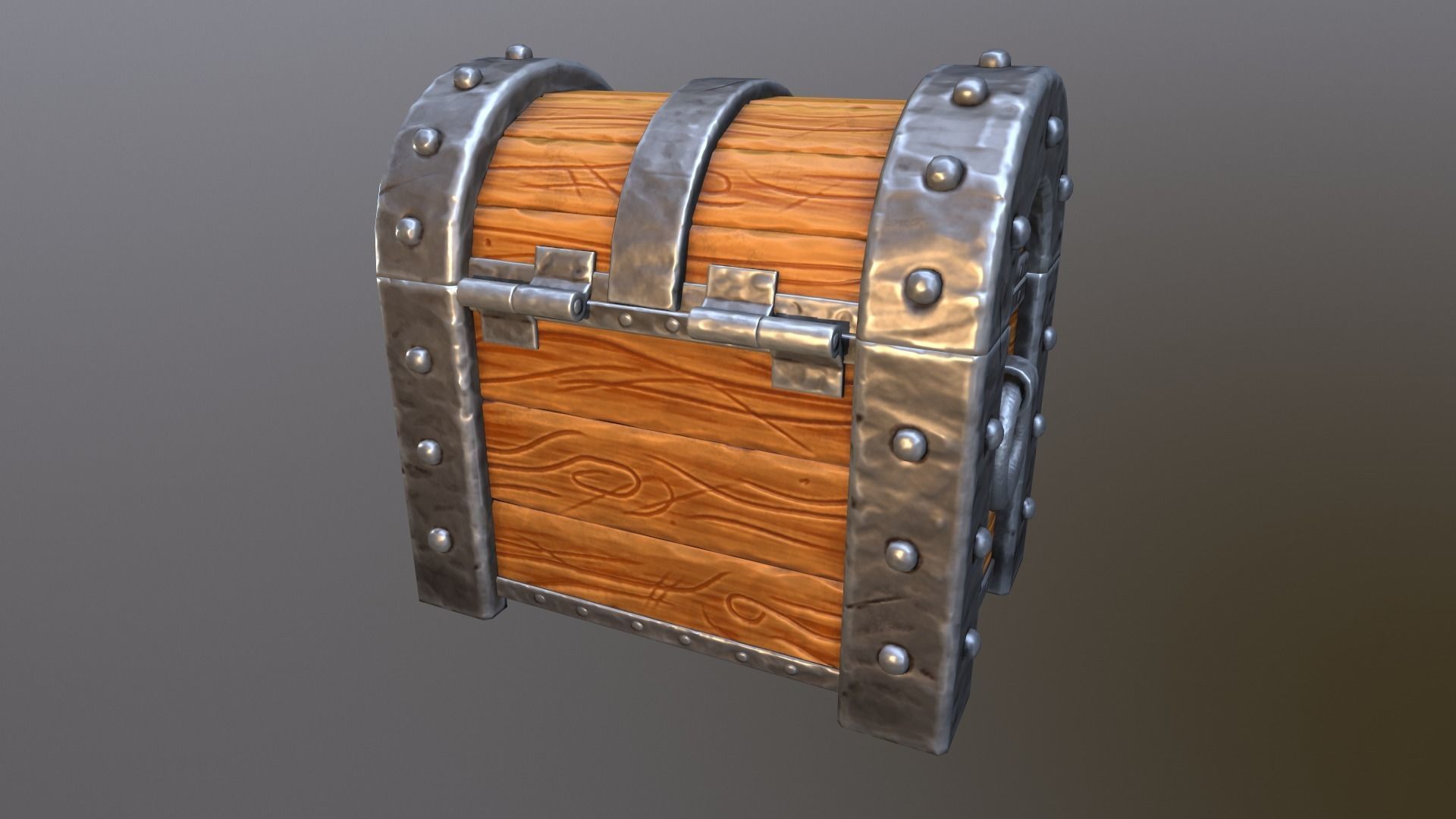 3D model Stylized chest VR / AR / low-poly | CGTrader