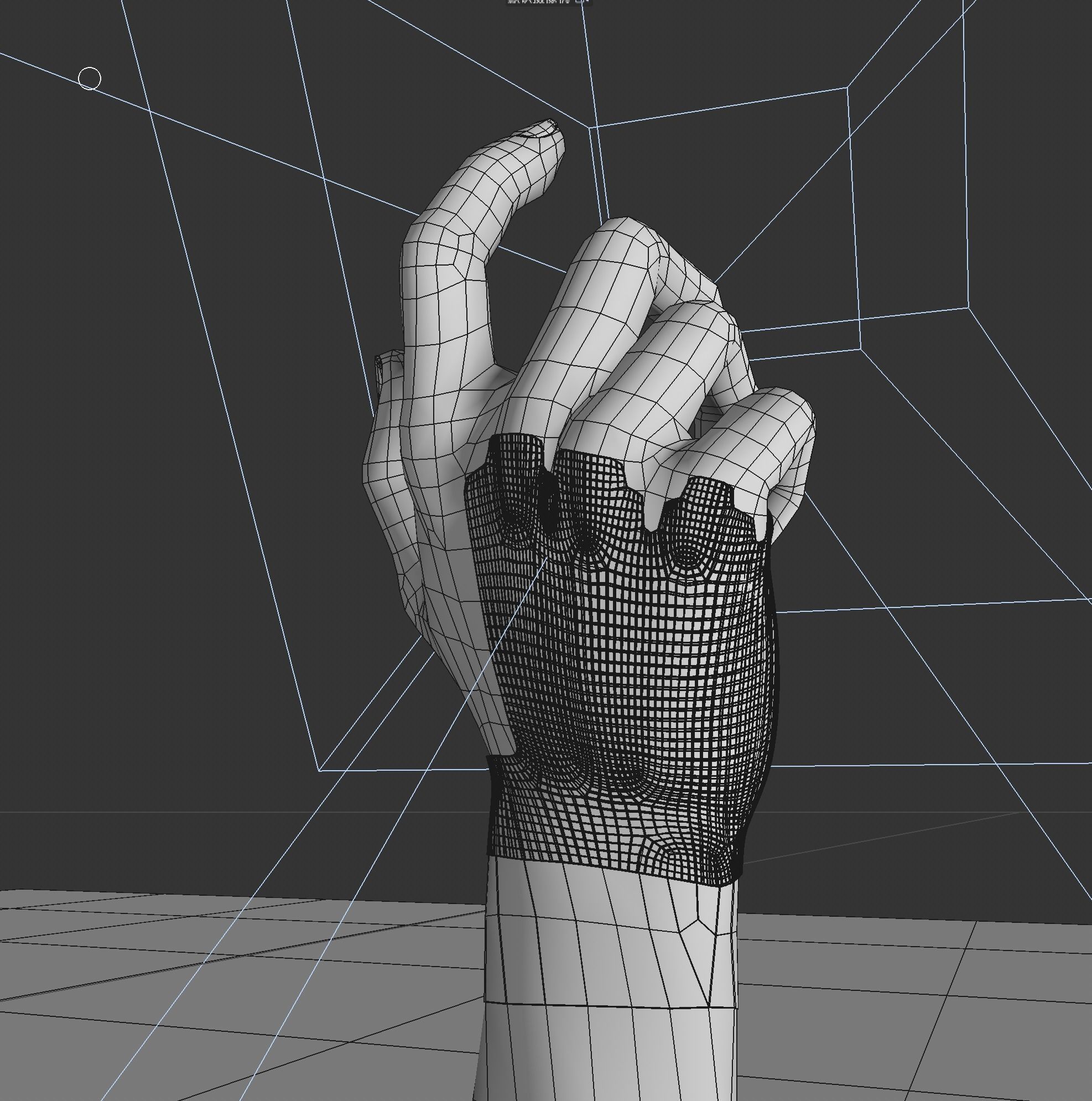 A Hand human with finger 3D model | CGTrader