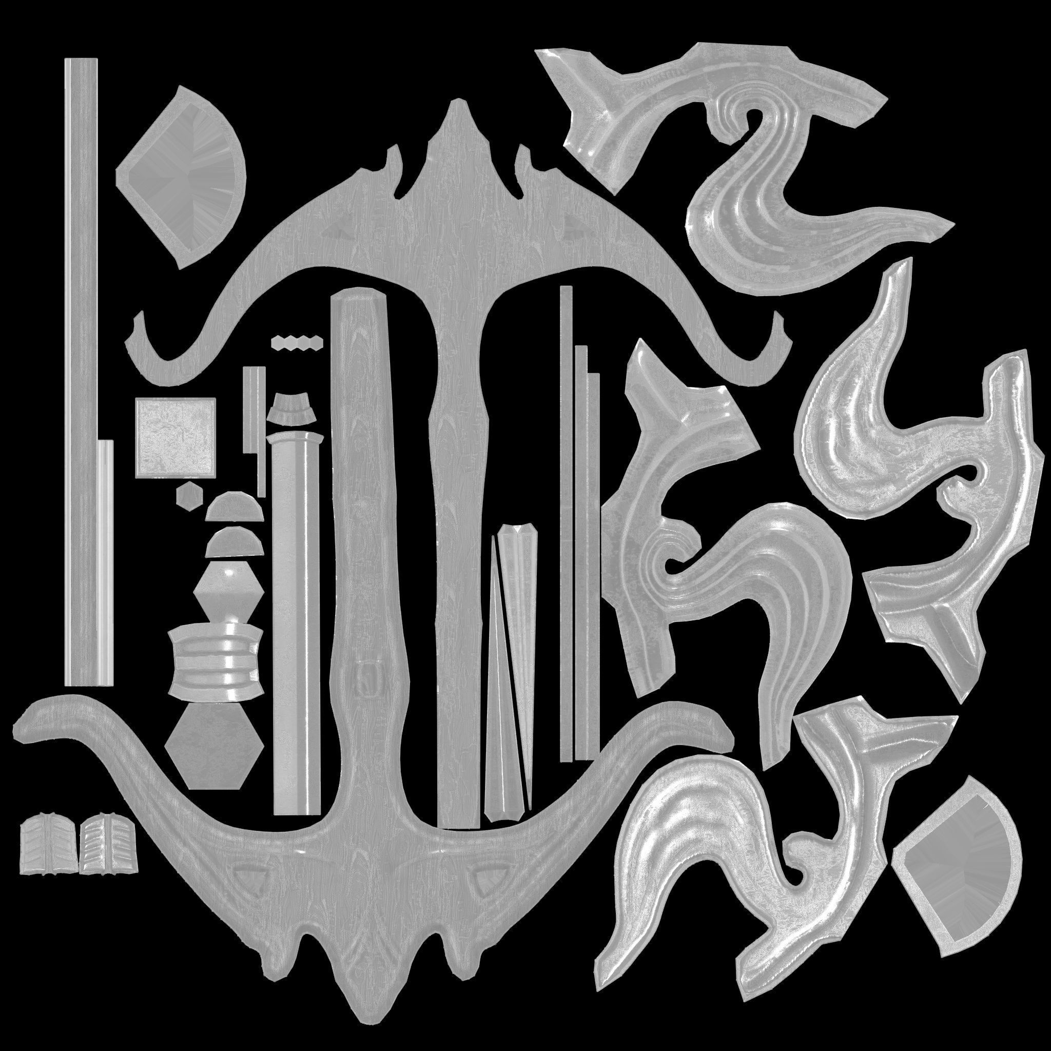 3D model Dual Wield Cross Bow VR / AR / low-poly | CGTrader