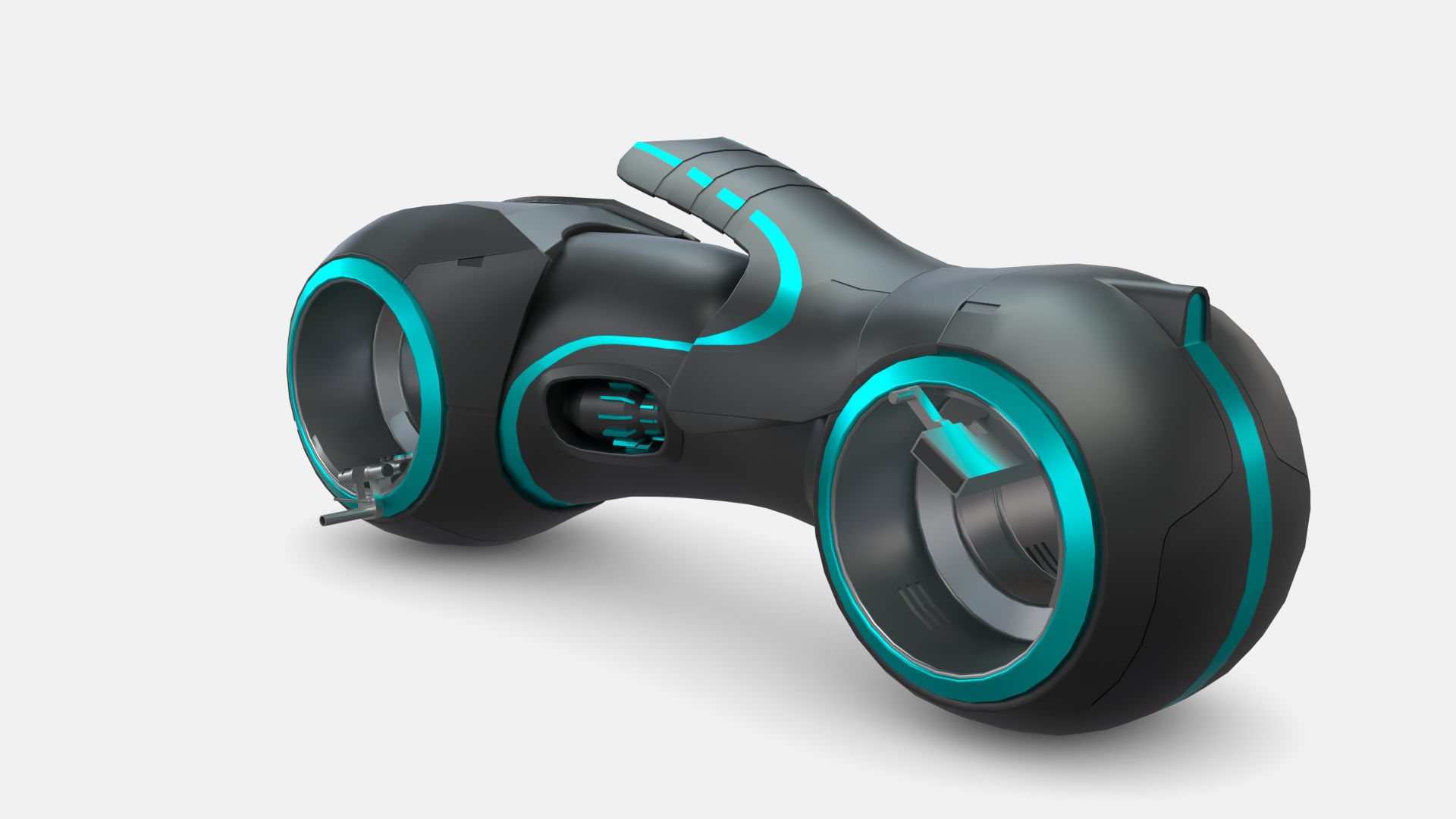 3D model Tron Legacy Lightcycle VR / AR / low-poly | CGTrader