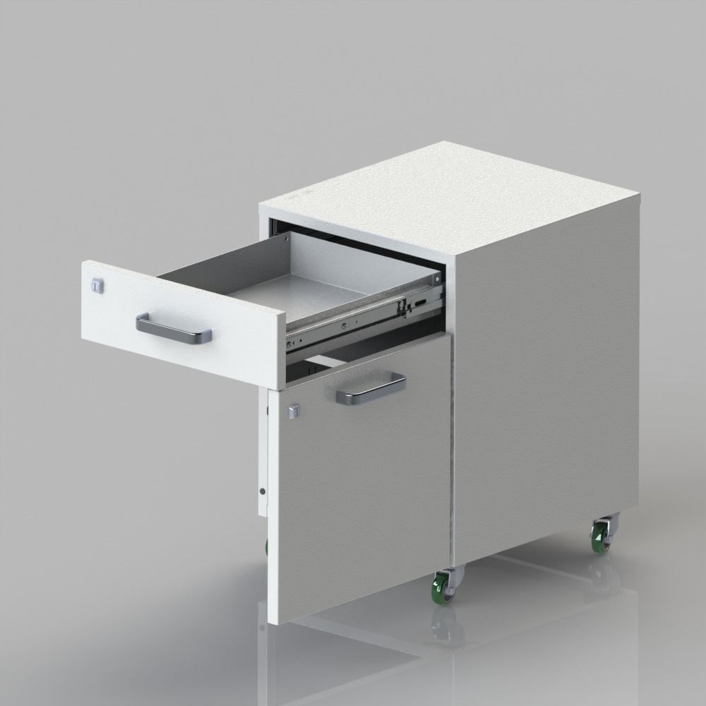 Mobile laboratory cabinet 3D model | CGTrader