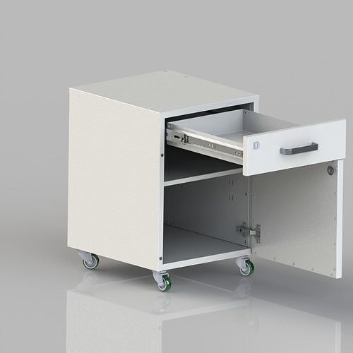 Mobile laboratory cabinet 3D model | CGTrader