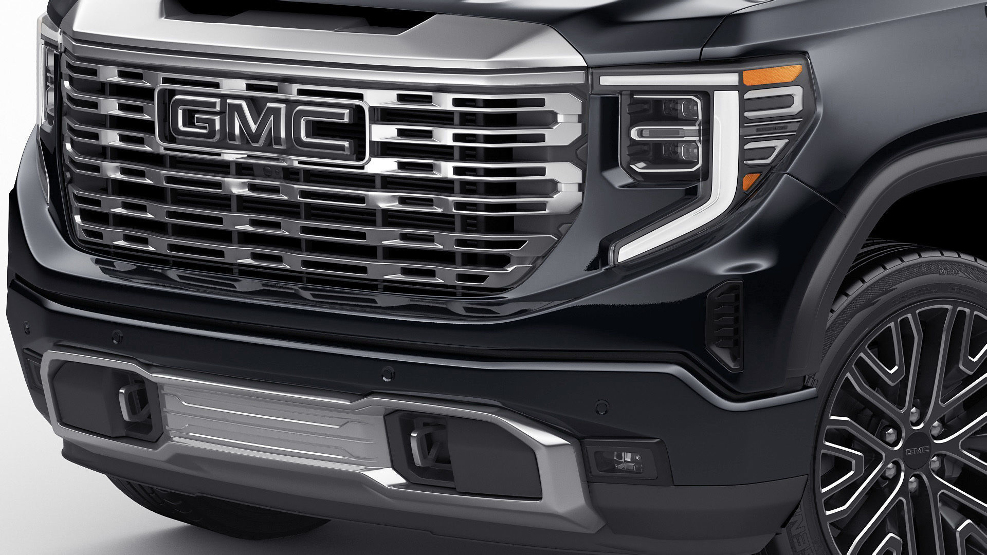 Pick-up Truck Sierra Denali 2022 3D model | CGTrader