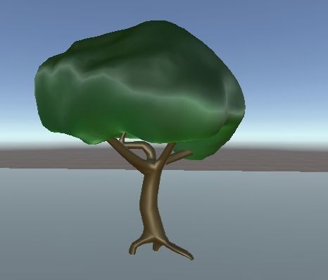 3D model Low Poly Oak Tree VR / AR / low-poly | CGTrader