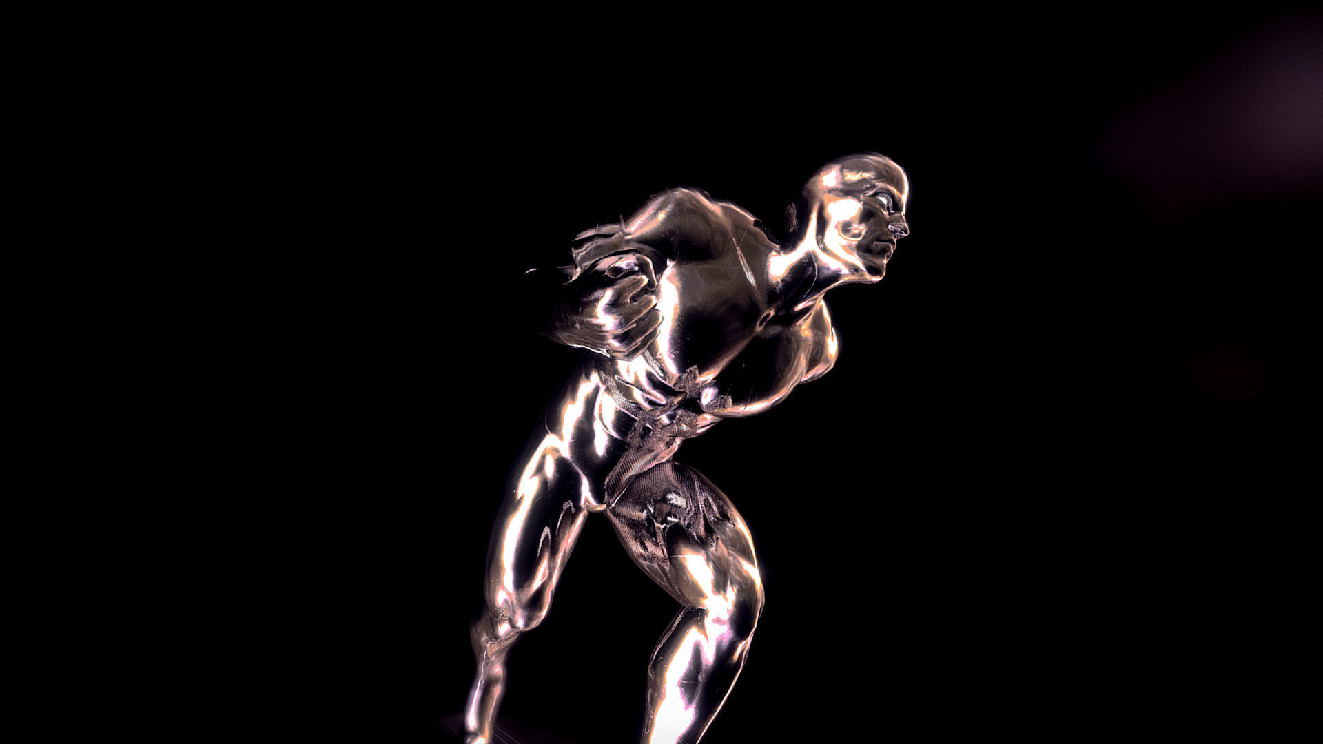 3D model Silver Surfer VR / AR / low-poly | CGTrader