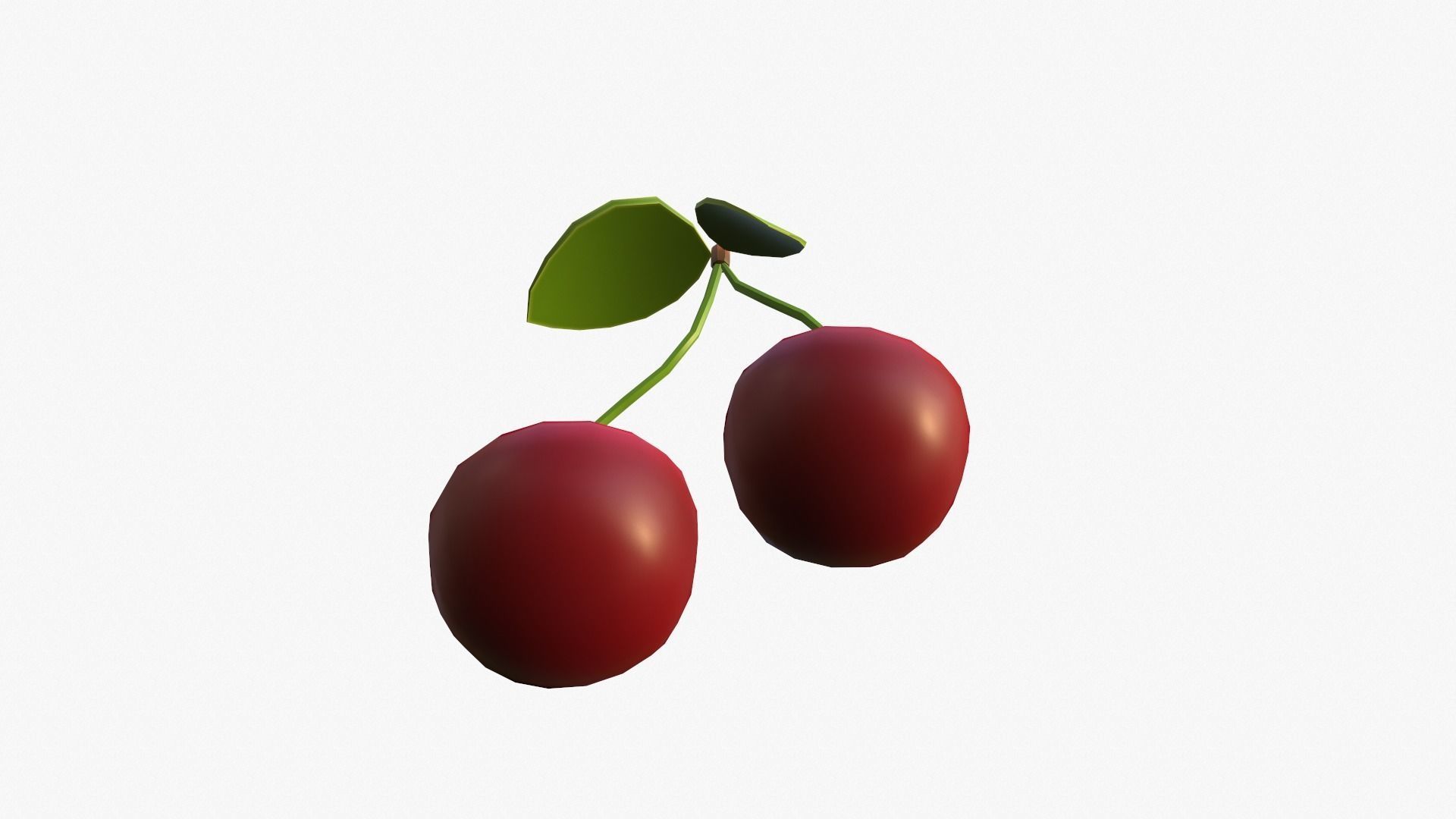 3D model Cartoon Cherry VR / AR / low-poly | CGTrader