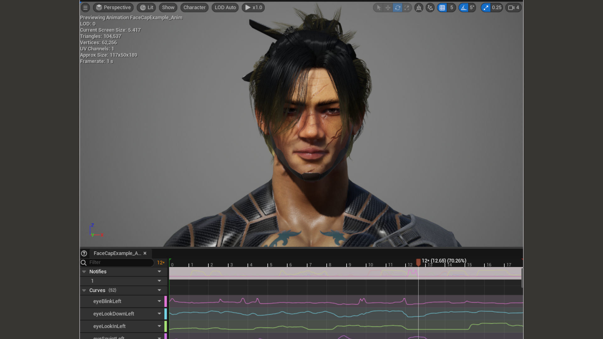 3D model Futuristic Tribal Warrior VR / AR / low-poly | CGTrader