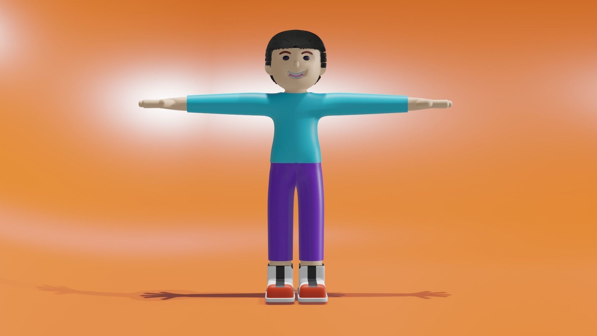 Cool cartoon character Free 3d free 3D model | CGTrader