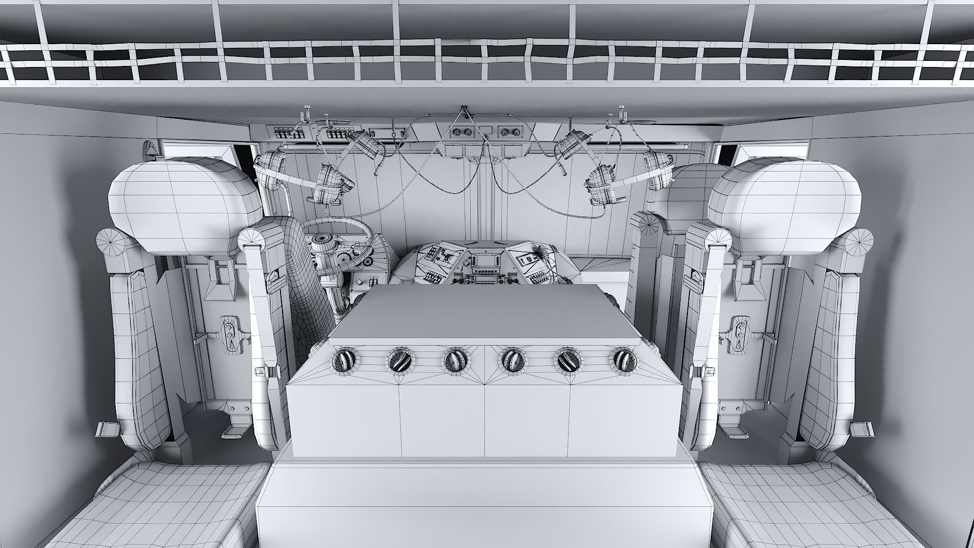 3D model Fire Truck Aerial Platform Palm Bay VR / AR / low-poly | CGTrader