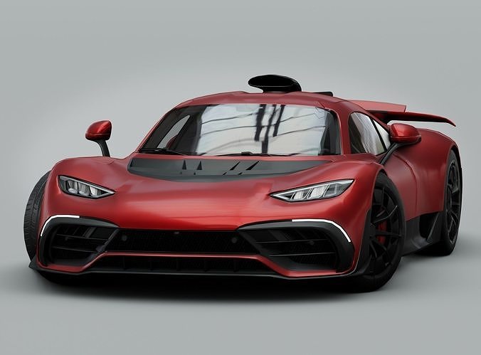 Mercedes-AMG Project ONE 3D model | CGTrader