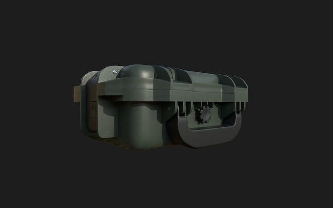 3D model Gun Case - Tutorial Included VR / AR / low-poly | CGTrader