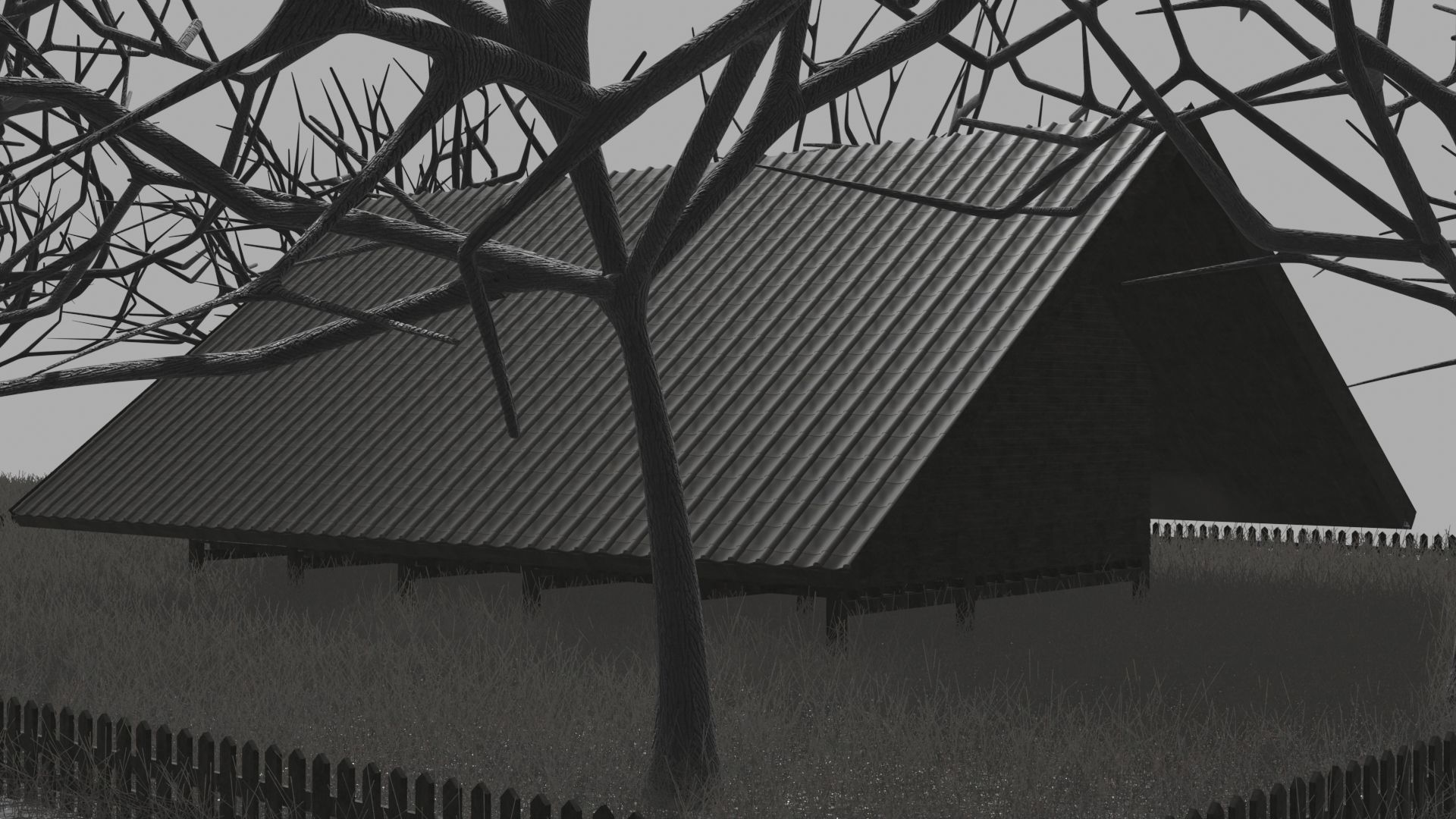 Isnt Huanted House 3D model | CGTrader