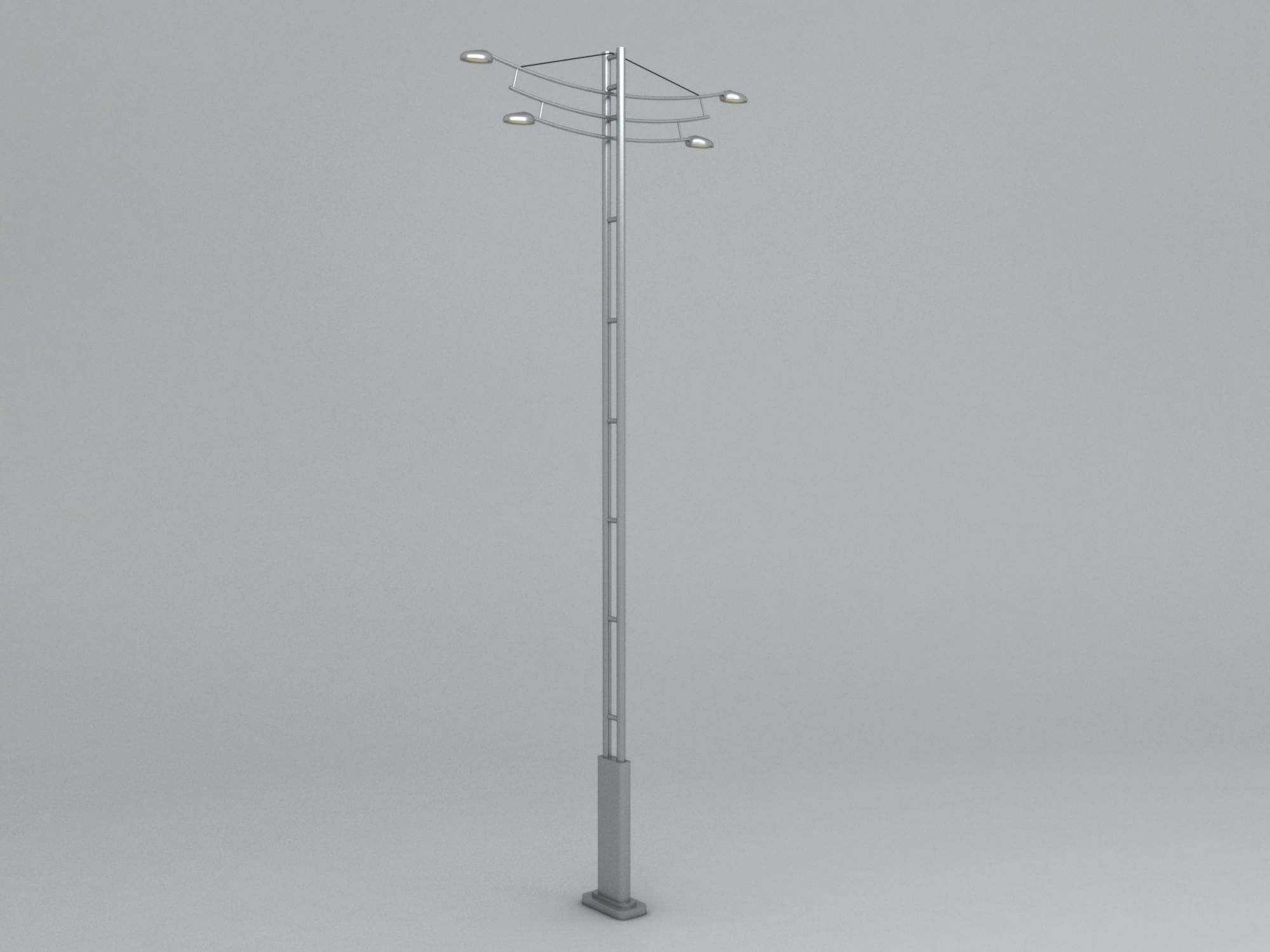 Street Light Pole 3D model | CGTrader