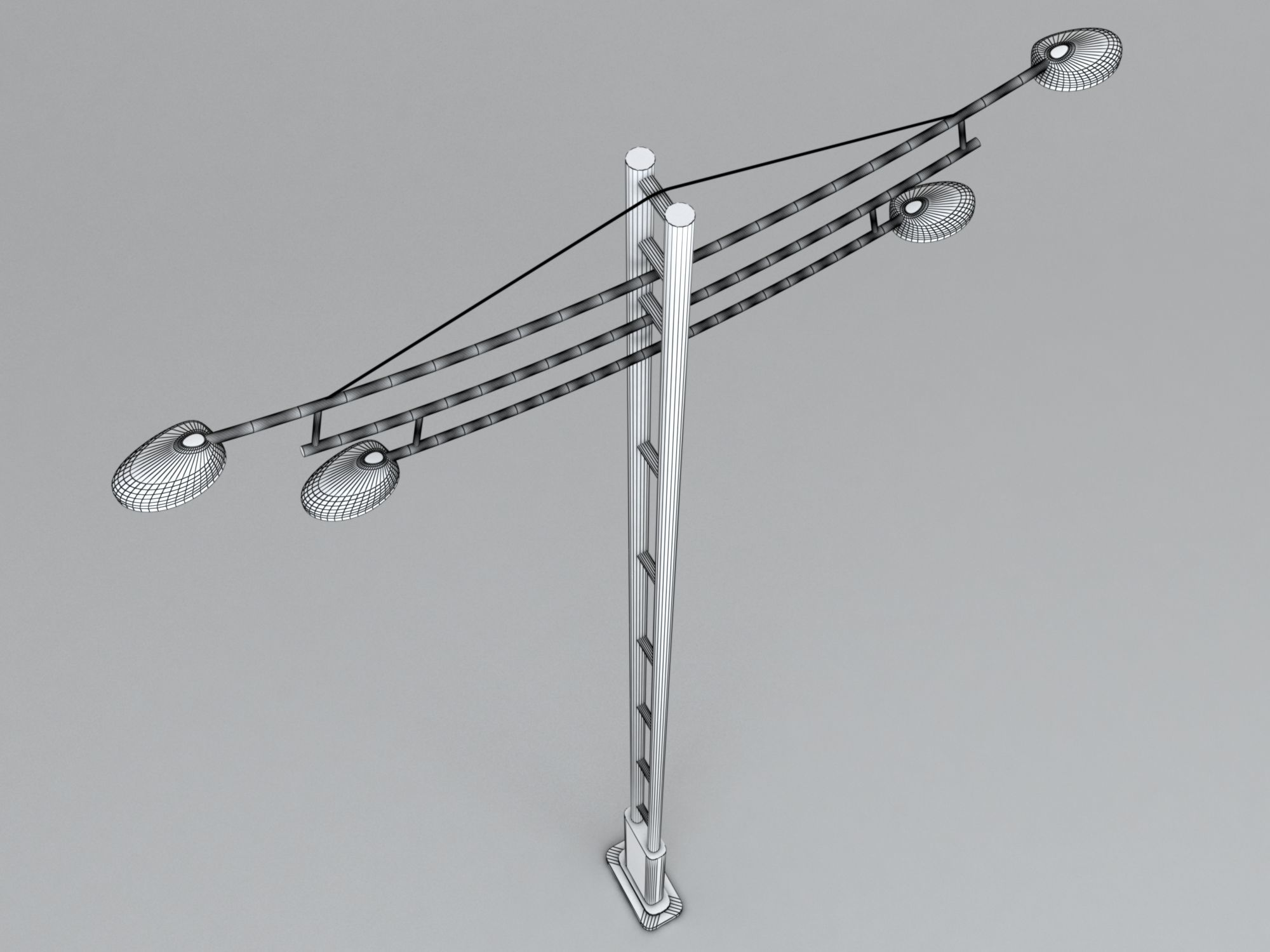 Street Light Pole 3D model | CGTrader