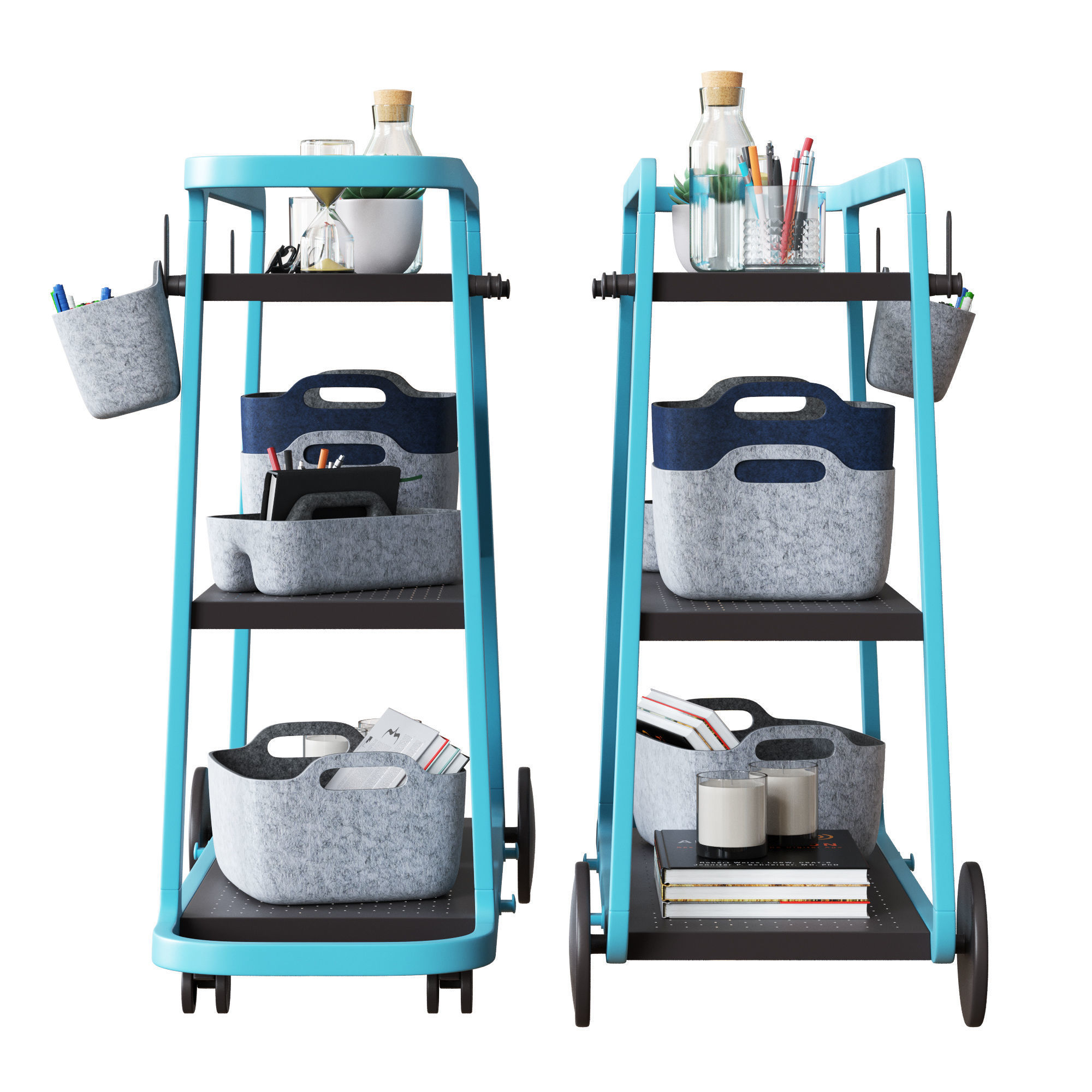 Steelcase - Flex Cart 3D model | CGTrader