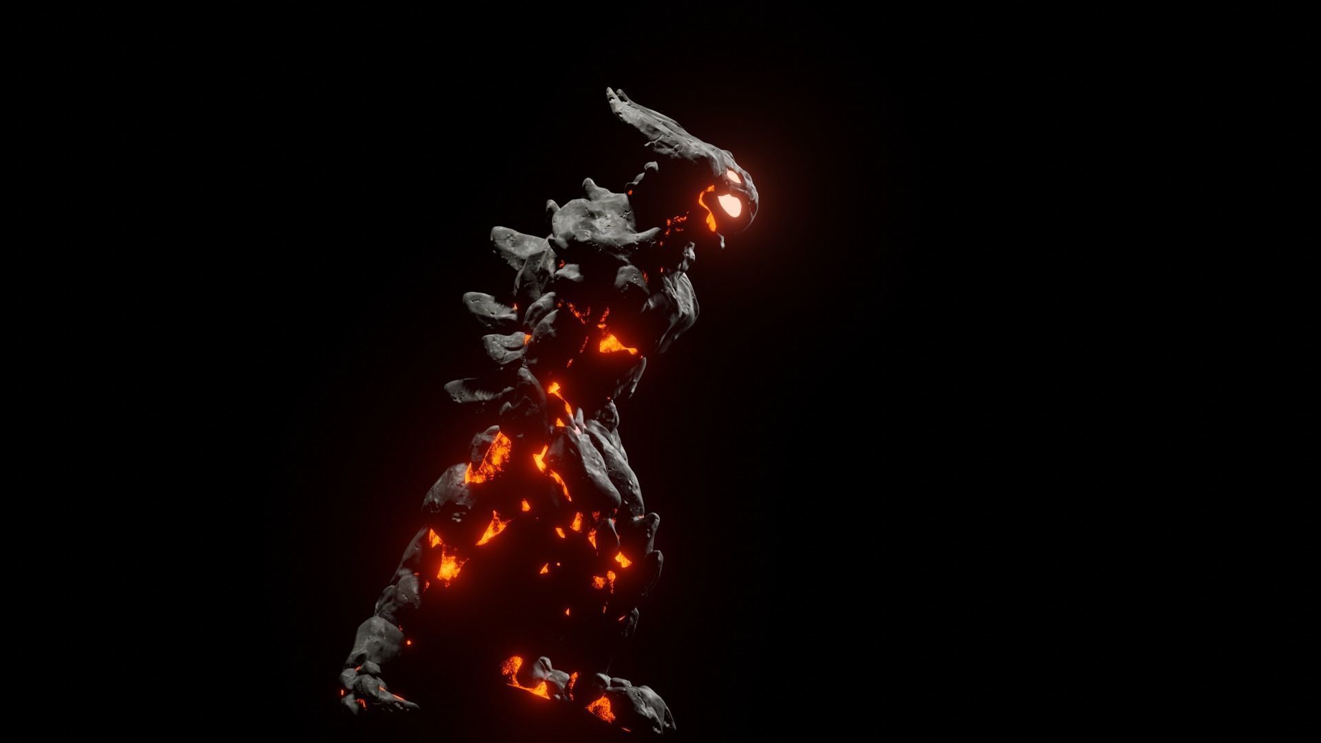 Rock Demon 3D model | CGTrader