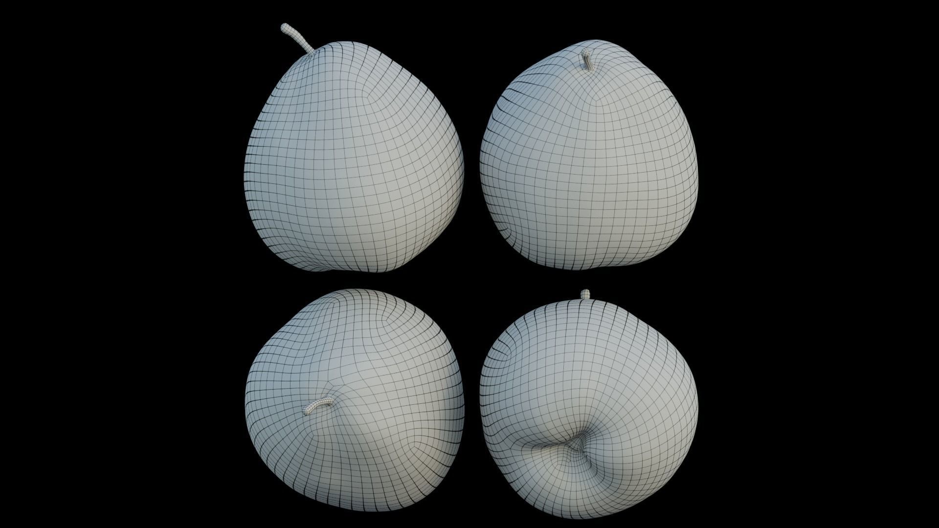 Cheeky pear 02 3D model | CGTrader