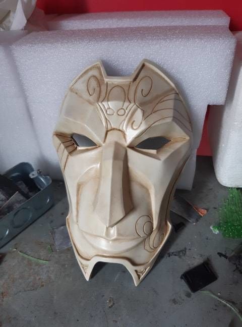 Jhin Mask 3D Printable 3D model 3D printable | CGTrader