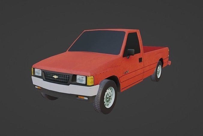 3D model Chevrolet Luv 1992 VR / AR / low-poly | CGTrader