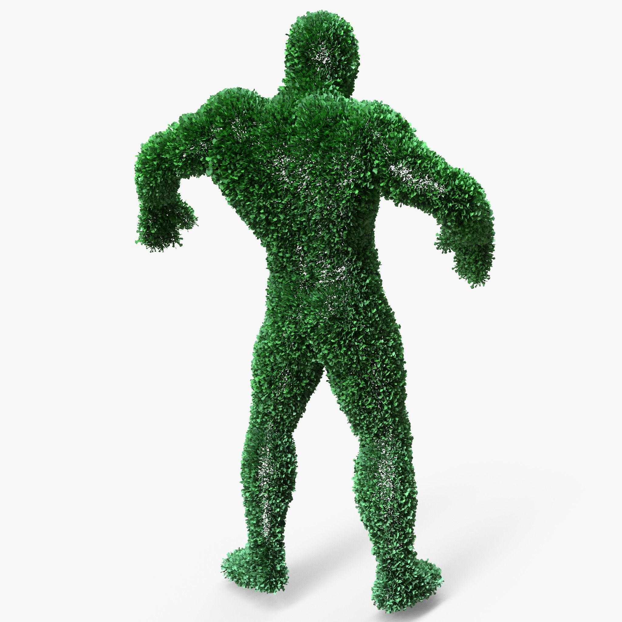 Human Topiary Garden Sculptures 3D model | CGTrader
