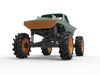 Diecast Mud truck 2 Scale 1 to 25 3D model 3D printable | CGTrader