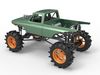 Diecast Mud truck 2 Scale 1 to 25 3D model 3D printable | CGTrader
