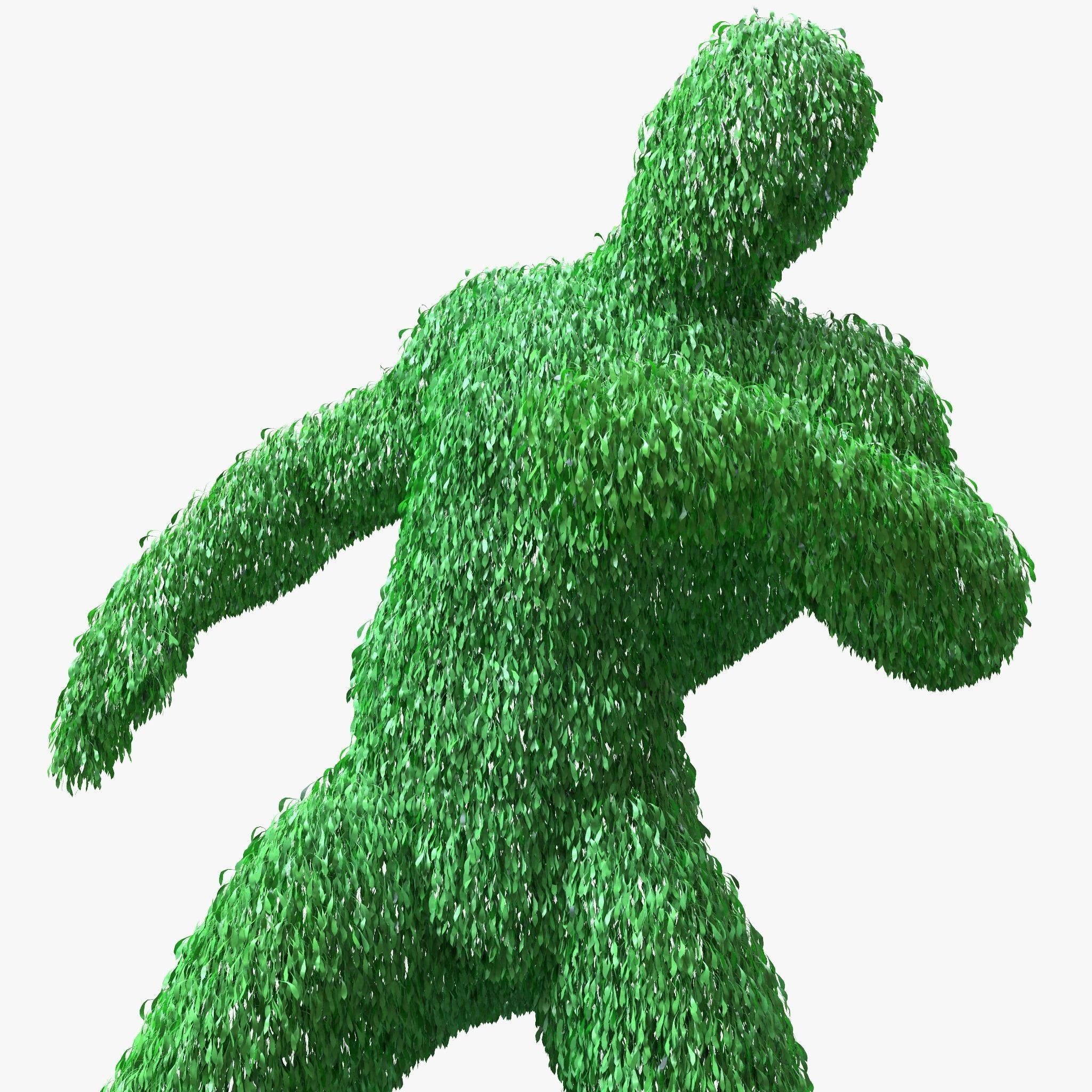 Human Topiary Garden Sculptures 3D model | CGTrader