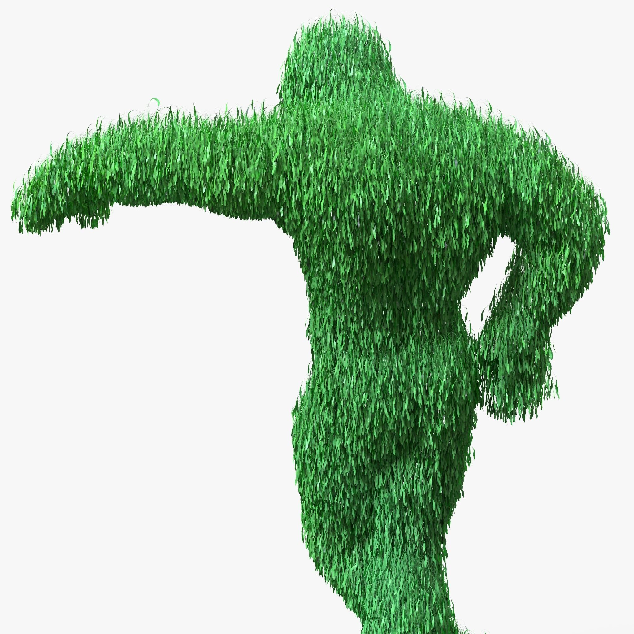 Human Topiary Garden Sculptures 3D model | CGTrader