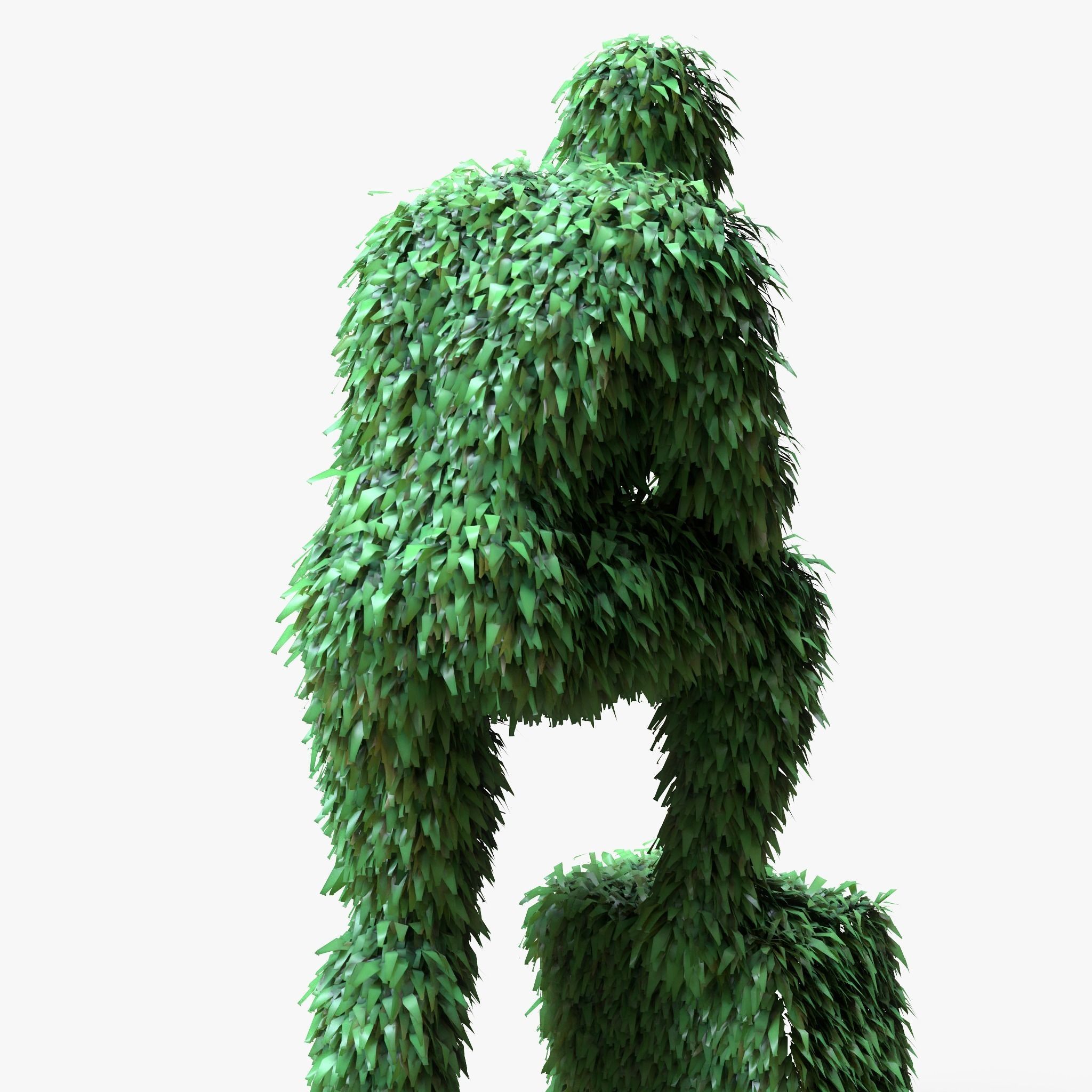 Human Topiary Garden Sculptures 3D model | CGTrader
