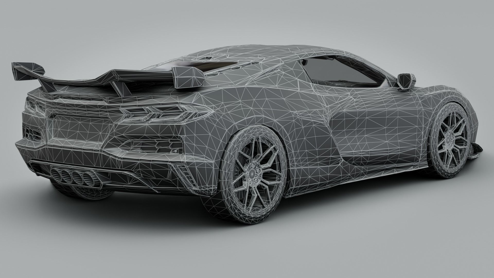 Chevrolet Corvette Z06 3D model | CGTrader