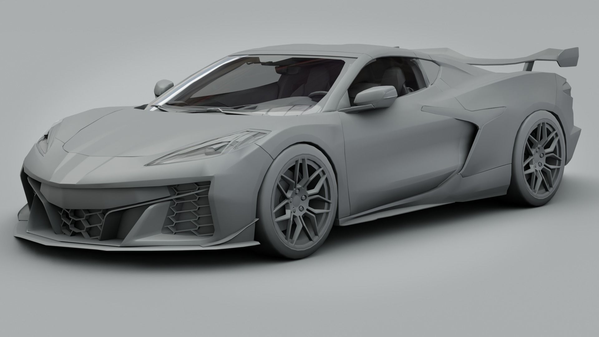 Chevrolet Corvette Z06 3D model | CGTrader