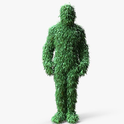 Human Topiary Garden Sculptures 3D model | CGTrader