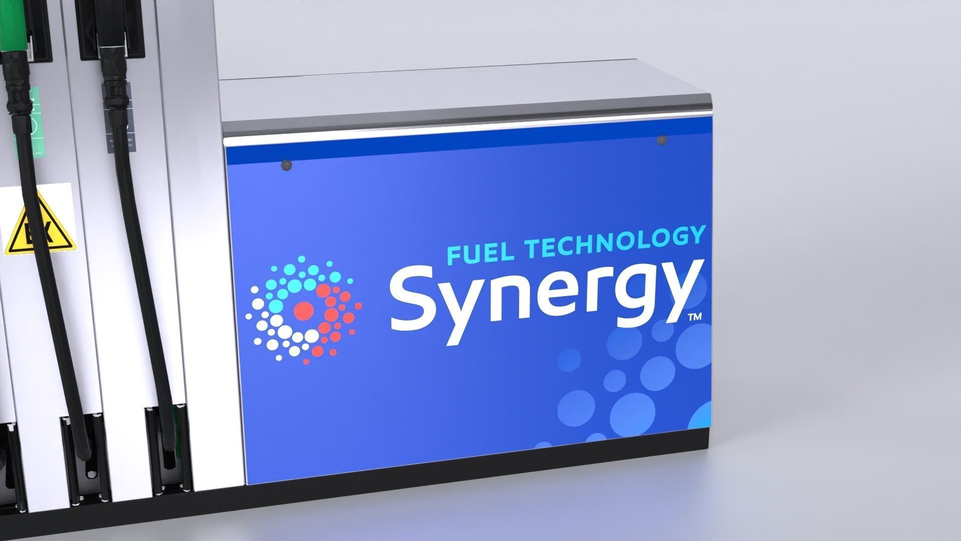 Fuel Dispenser ExxonMobil Brand 3D model | CGTrader