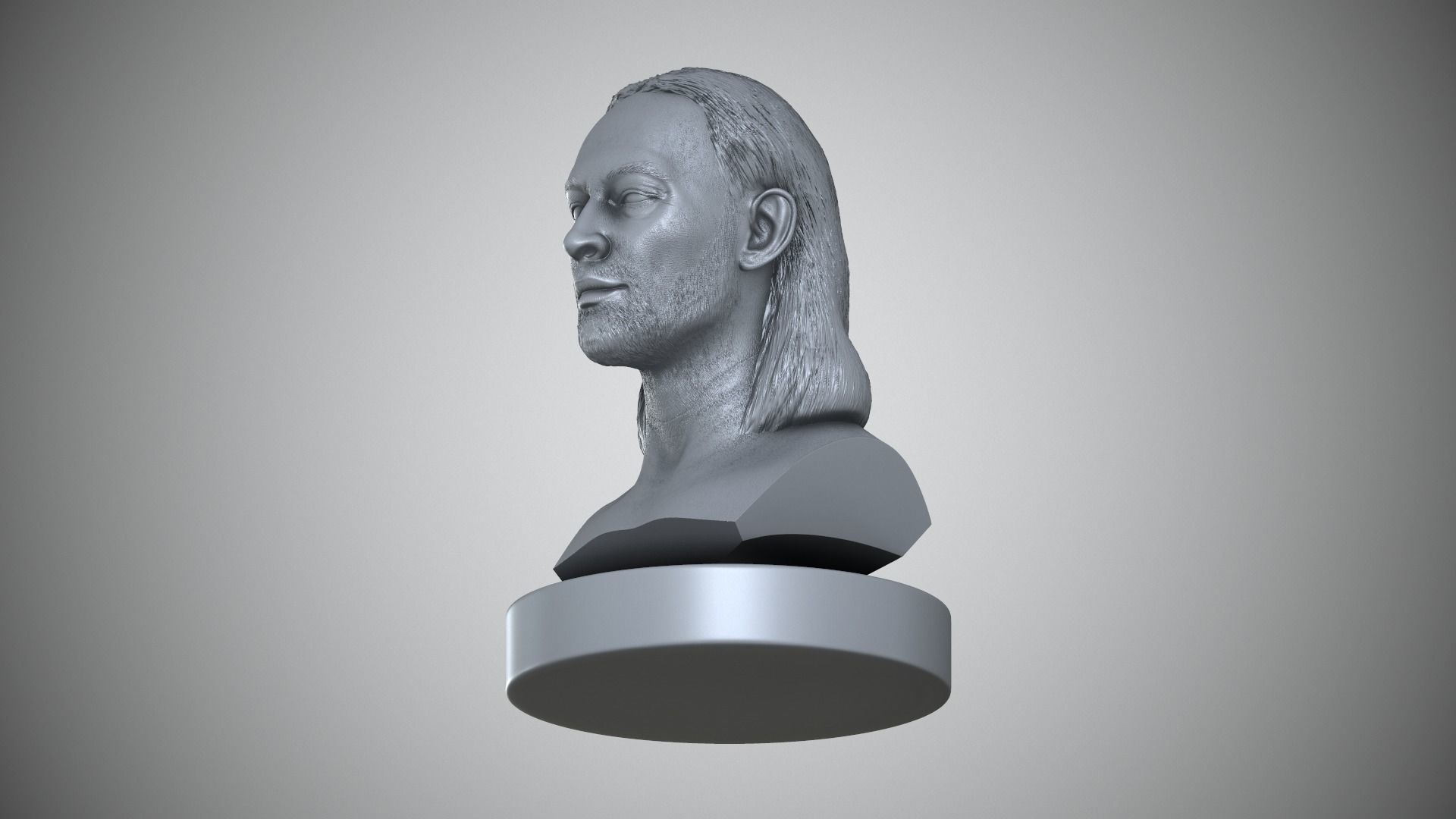 Thom Yorke 3D model 3D printable | CGTrader