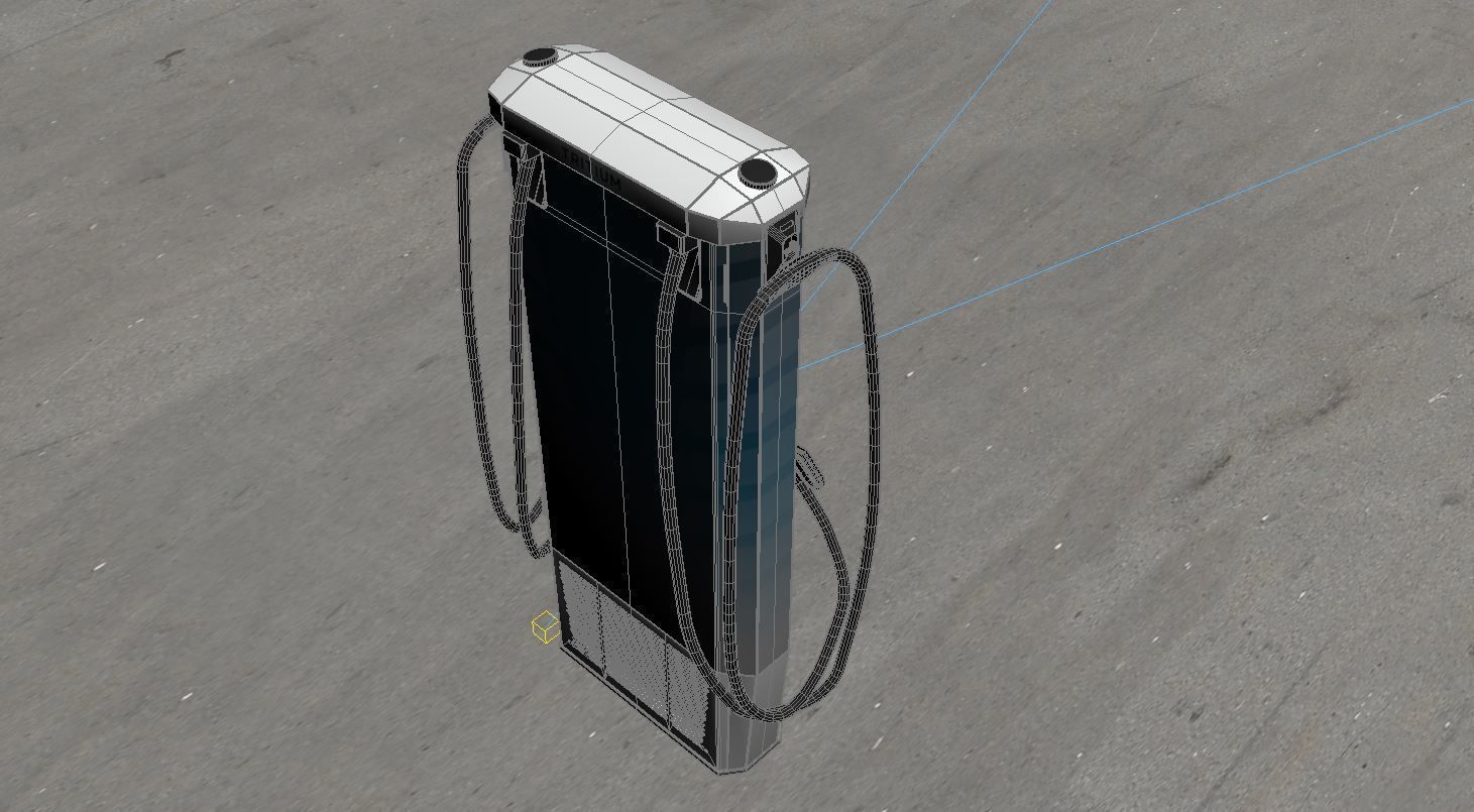 Tritium RTM DC Charger 75kW 3D model | CGTrader