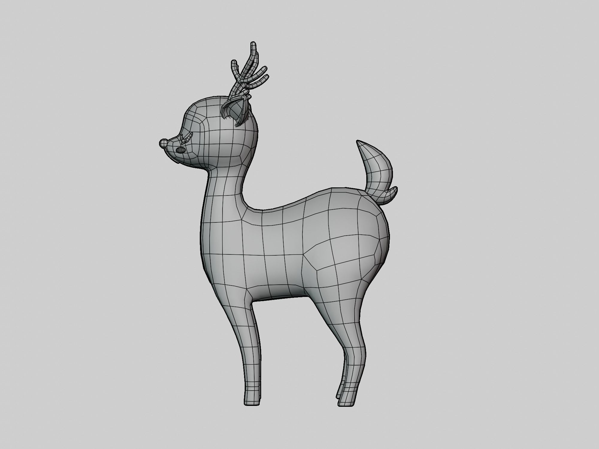 character Cartoon Deer 3D model | CGTrader