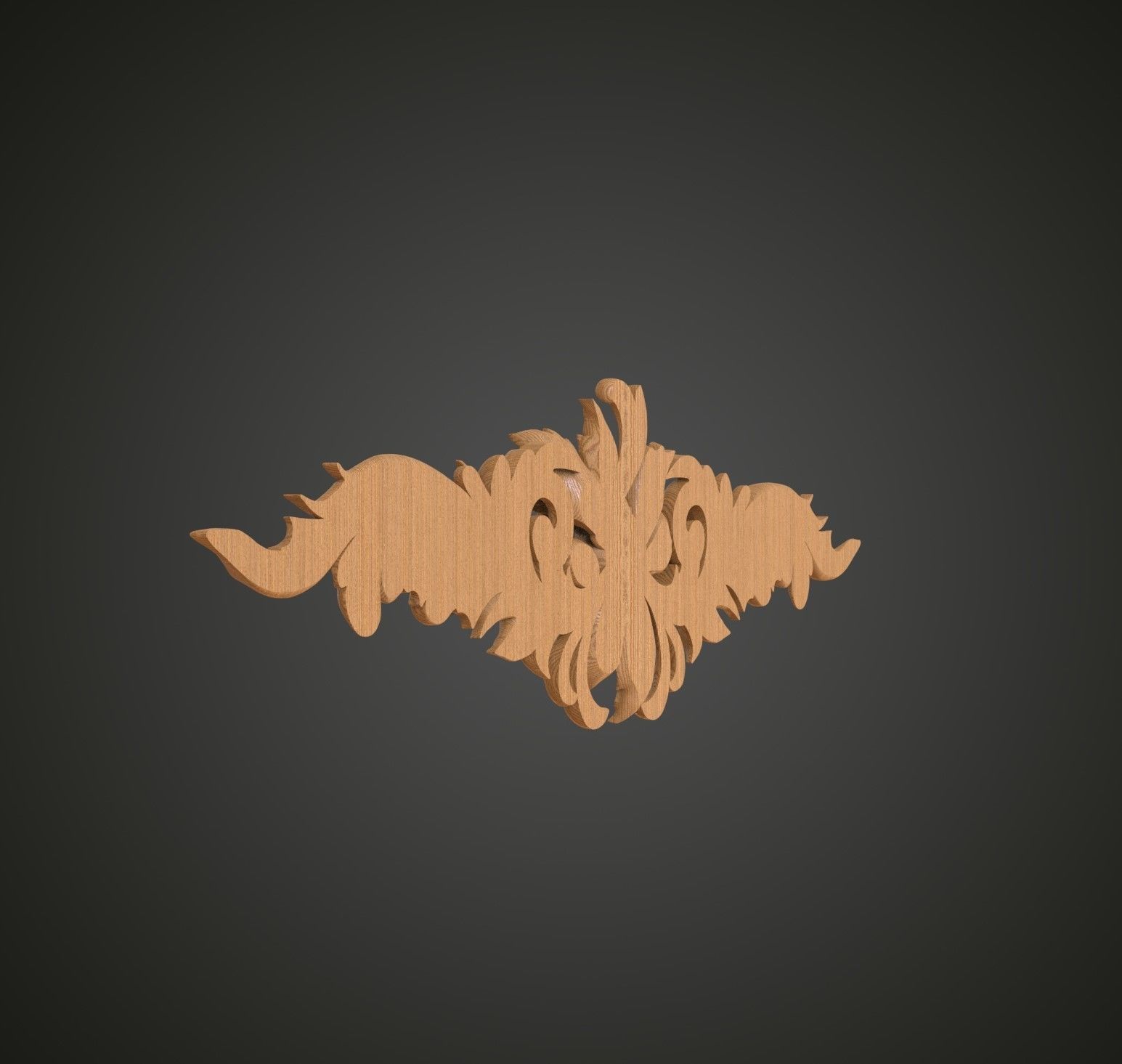 Rose fretwork 3D model 3D printable | CGTrader