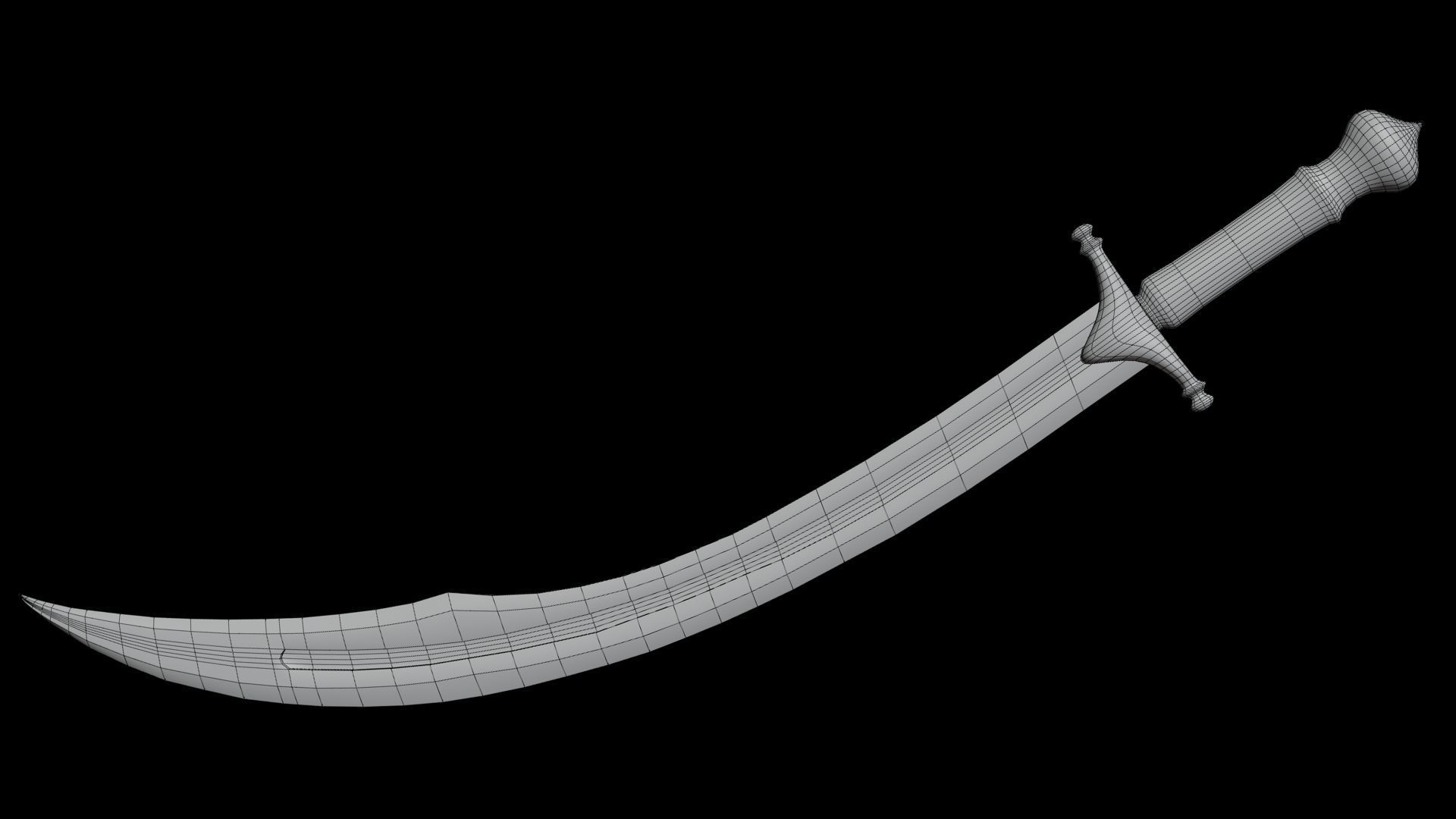 3D model PBR Arabic Sword Pack VR / AR / low-poly | CGTrader