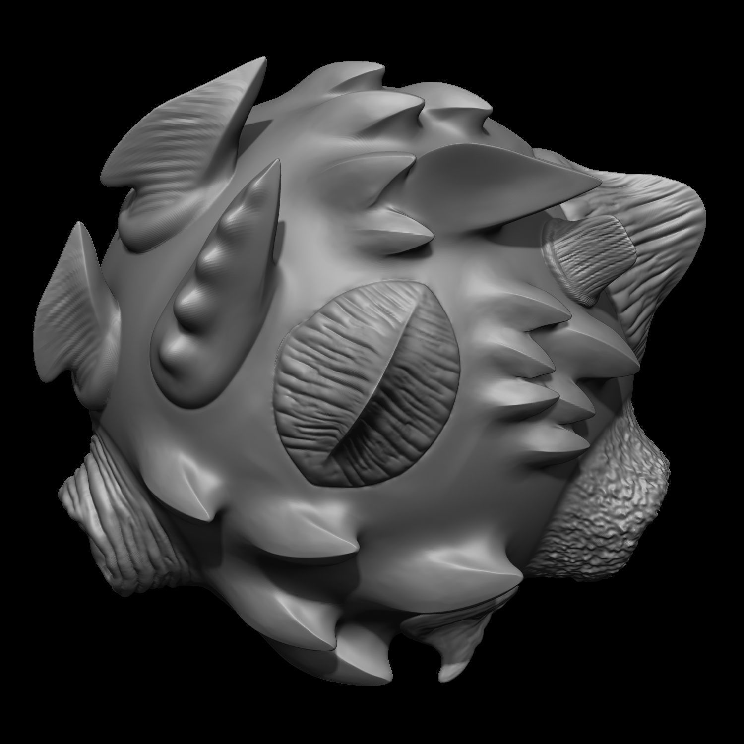 3D model Dragon Skin VDM Brushes for ZBrush Vol 01 VR / AR / low-poly ...