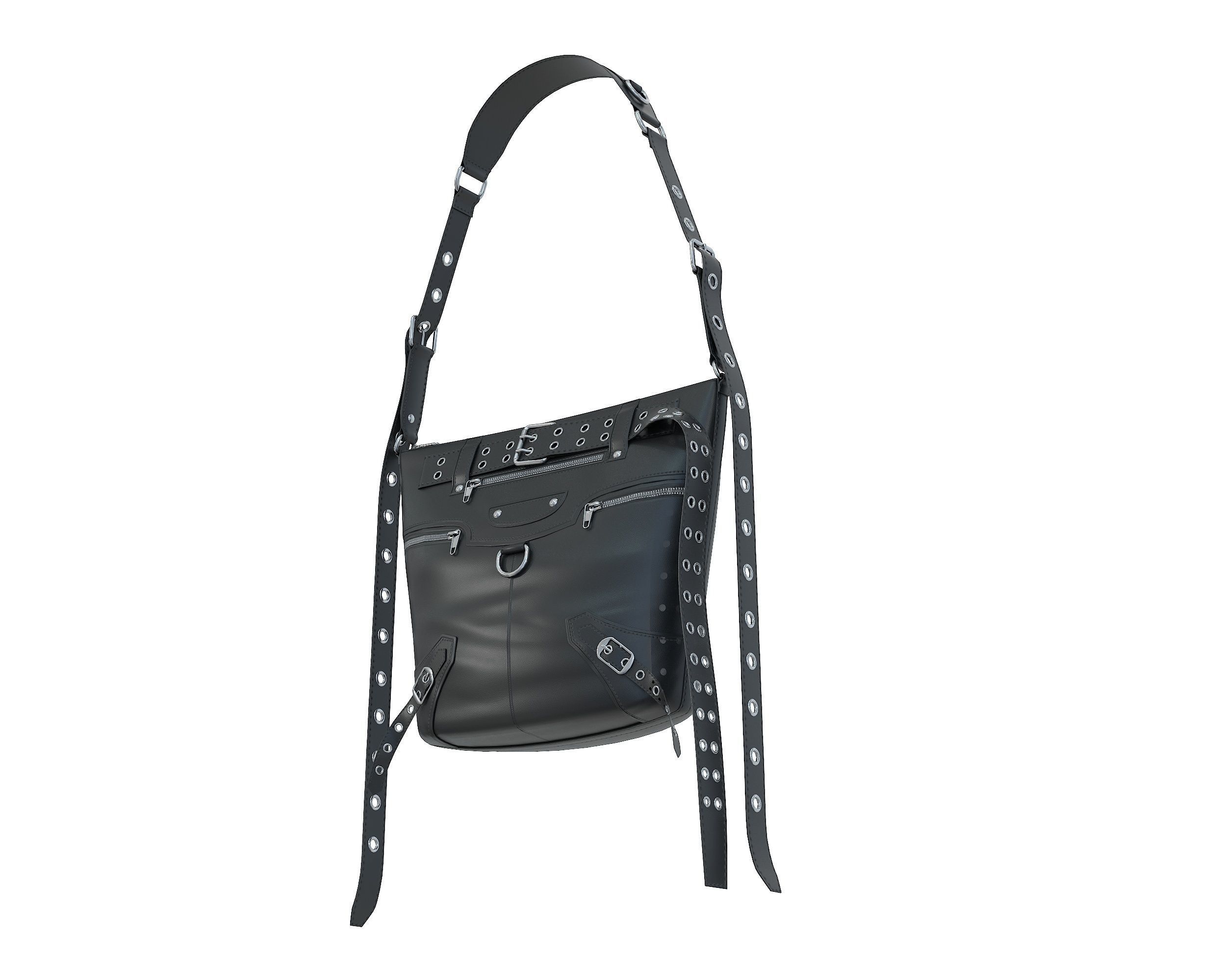 3D model Balenciaga Emo Bucket Bag VR / AR / low-poly | CGTrader