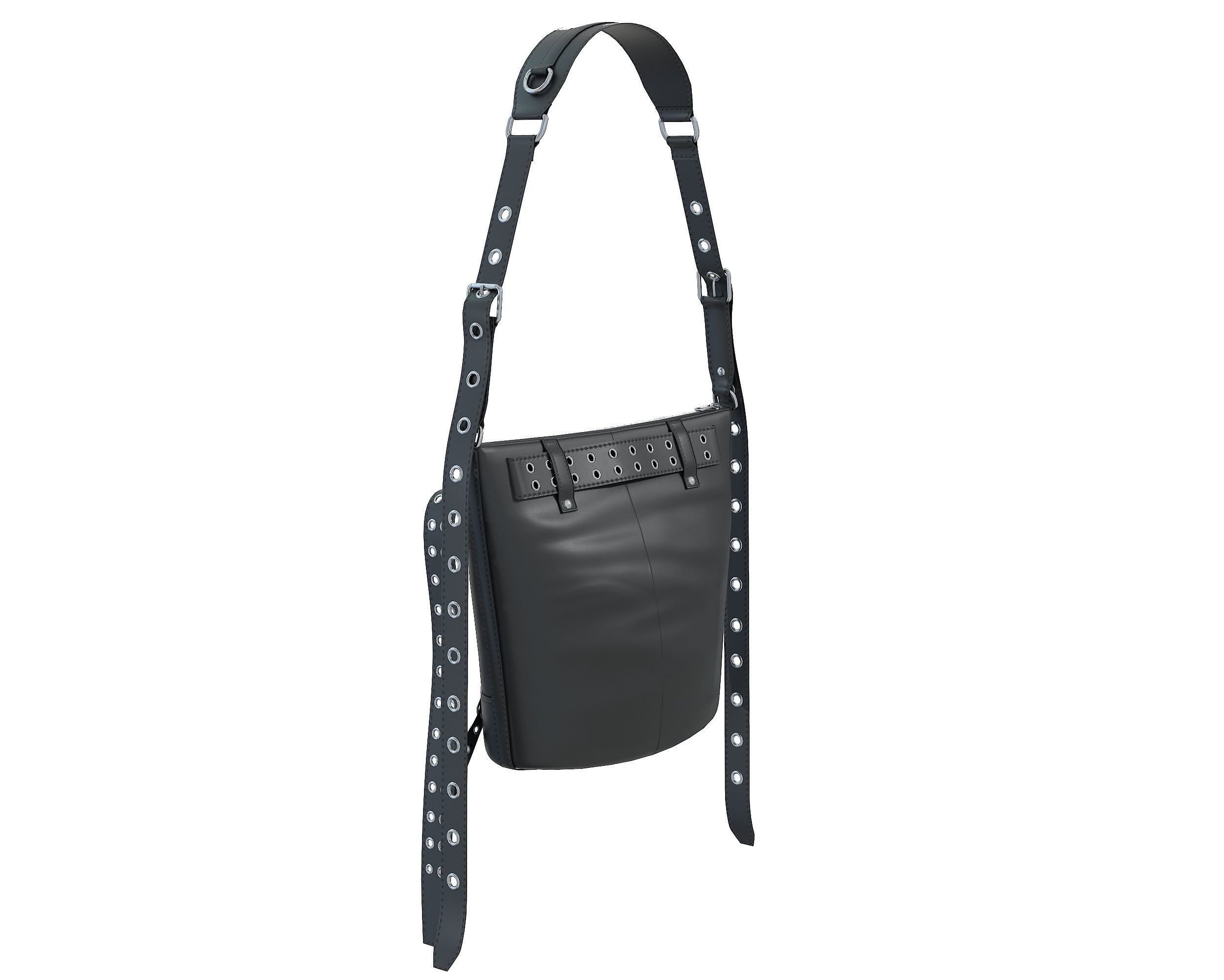 3D model Balenciaga Emo Bucket Bag VR / AR / low-poly | CGTrader