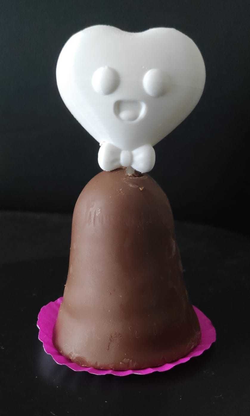 Heart Topper 3D model 3D printable | CGTrader