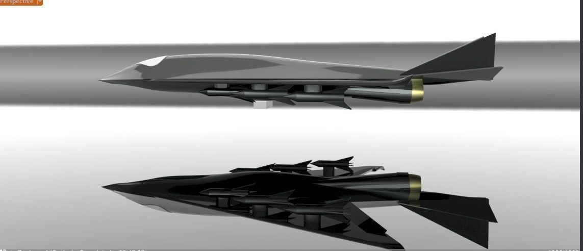 fighter war plane 3d 3ds rhino obj 3D model | CGTrader